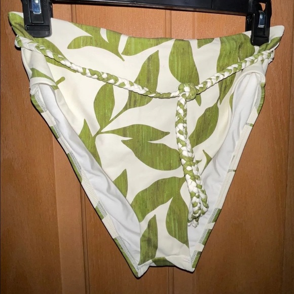ANTONIO MELANI | Swim | Antonio Melani Green And Cream Bikini Bottom ...